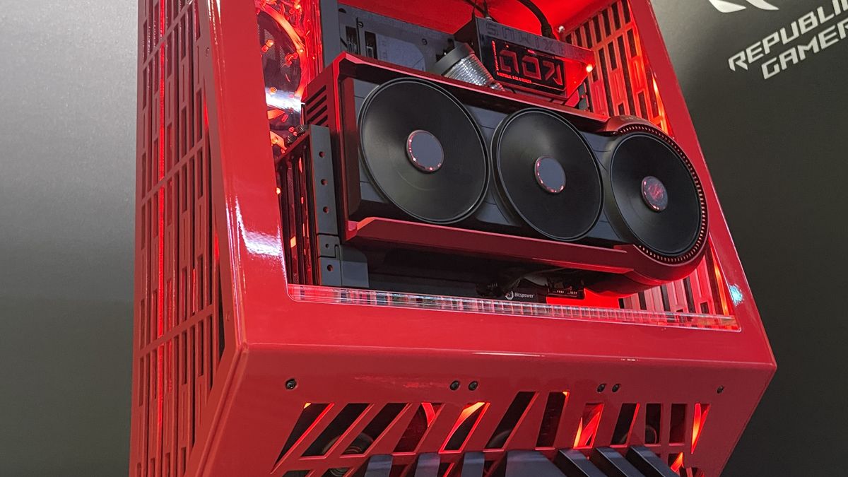 Call that ideal GPU physique? Nah, the 800 W 30th anniversary Asus ROG ...