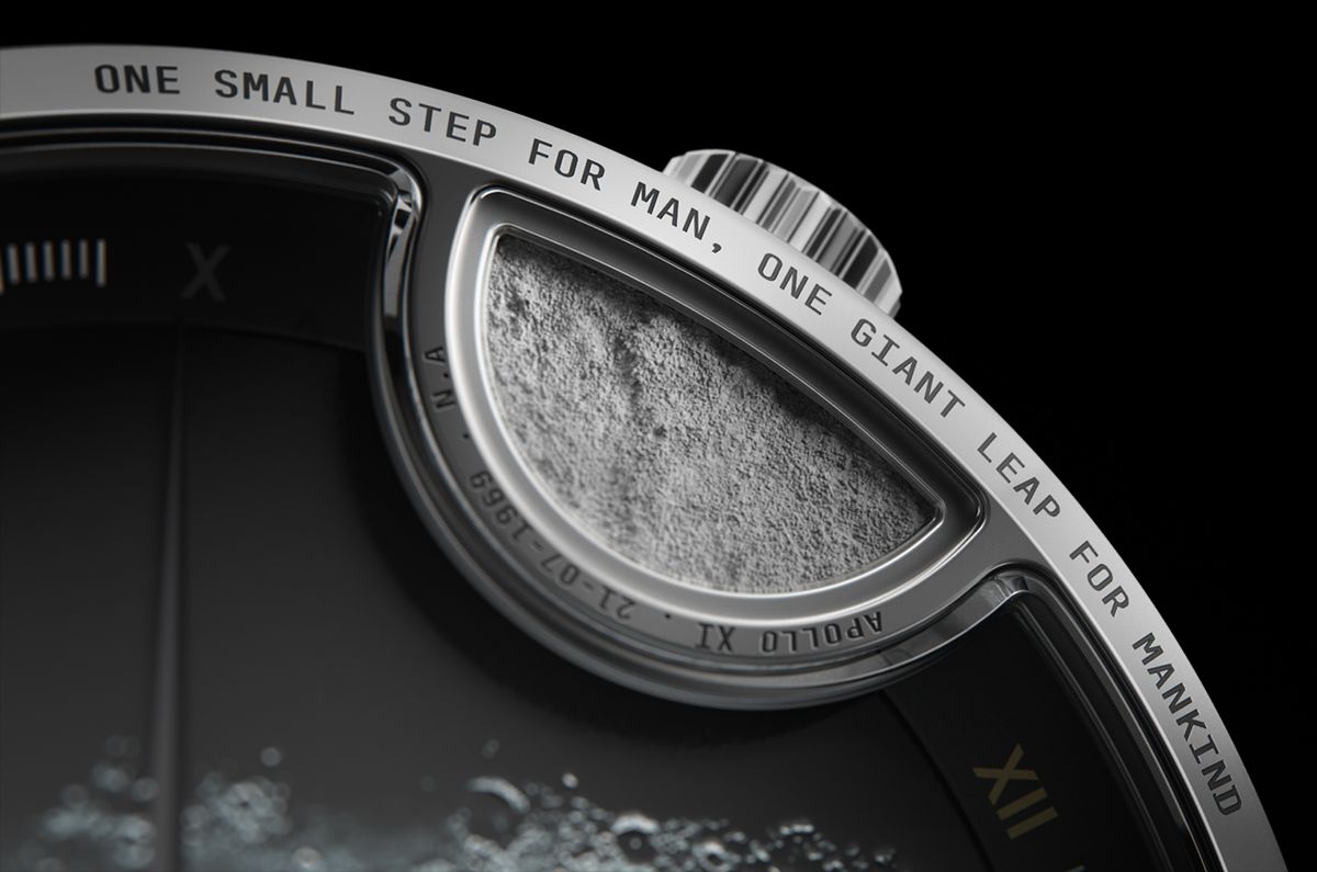 New wristwatch bridges Apollo to Artemis with touch of real moon dust ...