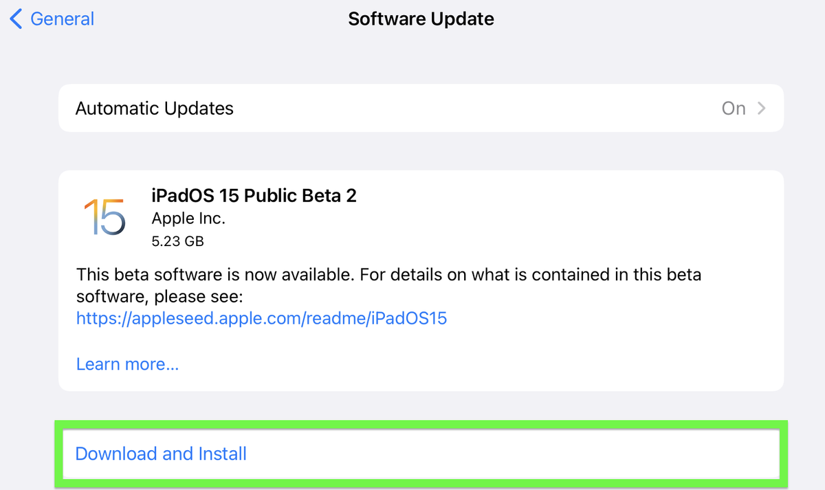 How to download the iPadOS 15 public beta now | Tom's Guide