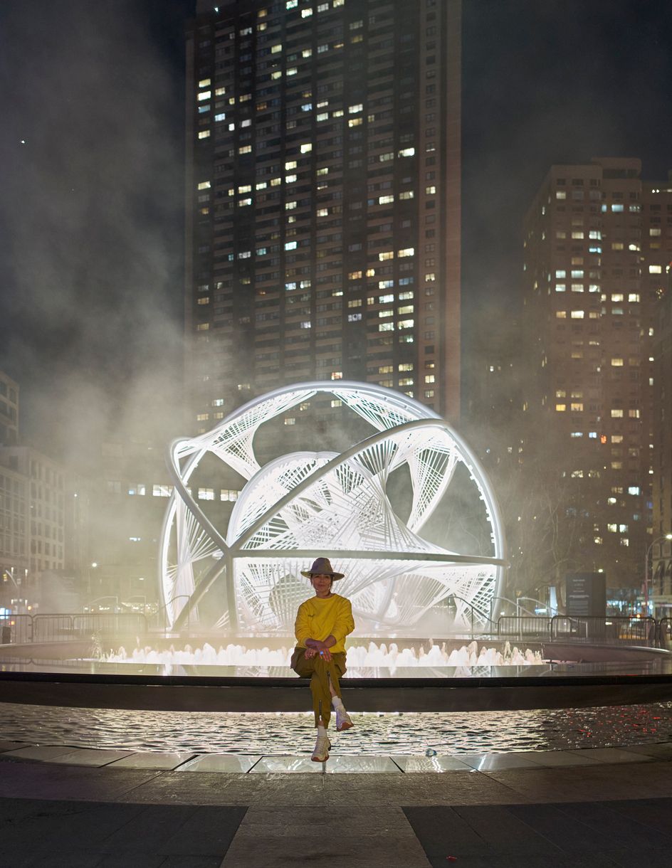 Es Devlin 'Your Voices' choral sculpture lights up New York | Wallpaper