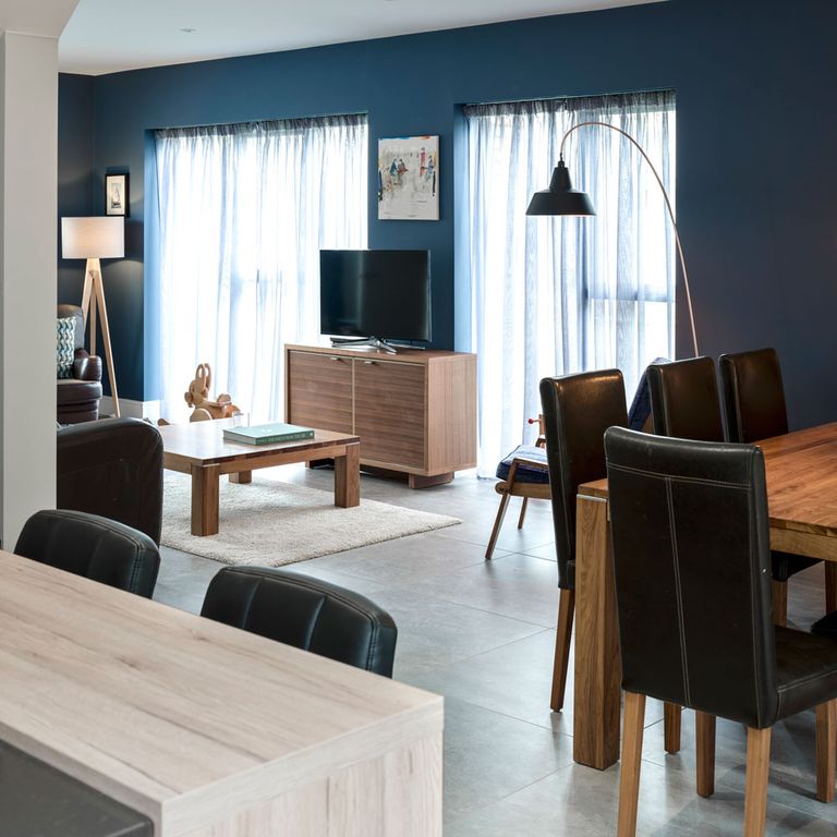 Step inside this new-build property filled with colour and character ...