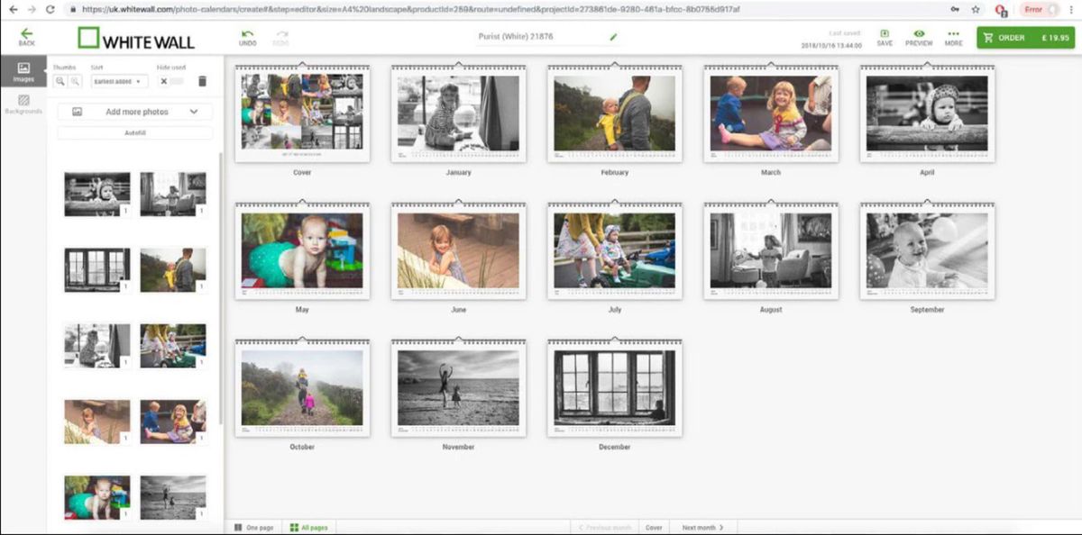 How to make a photo calendar of the year's best images | Digital Camera ...