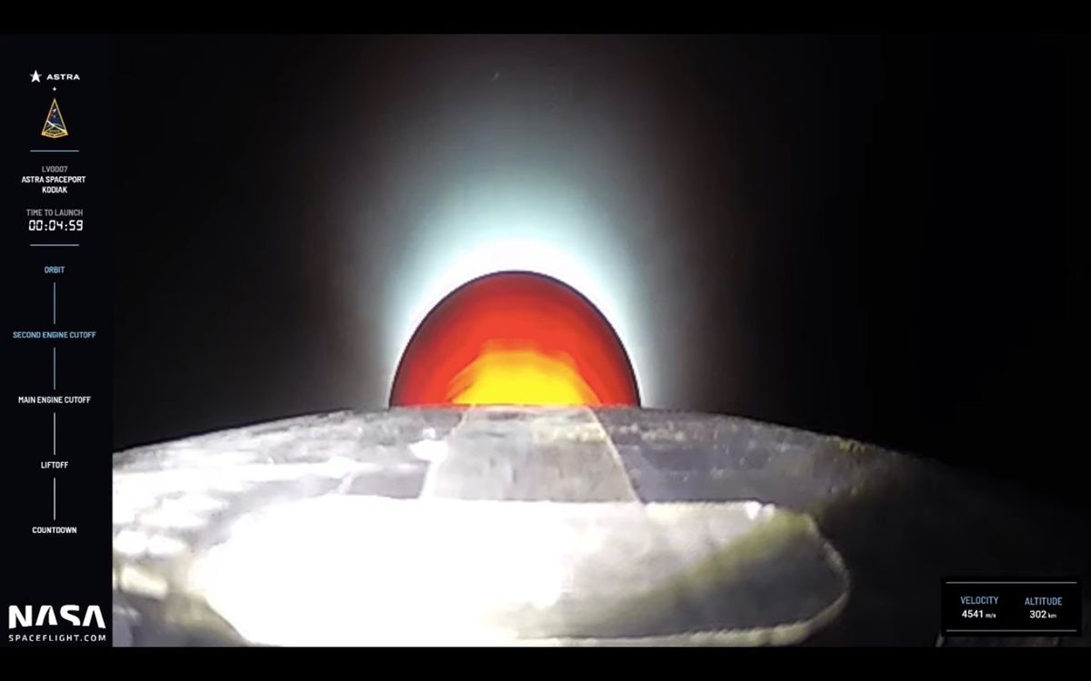 Astra rocket reaches orbit for 1st time on test flight for US military ...