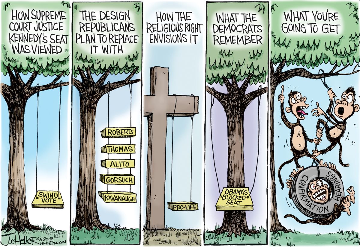 Political cartoon U.S. Brett Kavanaugh SCOTUS Supreme Court ... Political cartoon U.S. Brett Kavanaugh SCOTUS Supreme Court ...