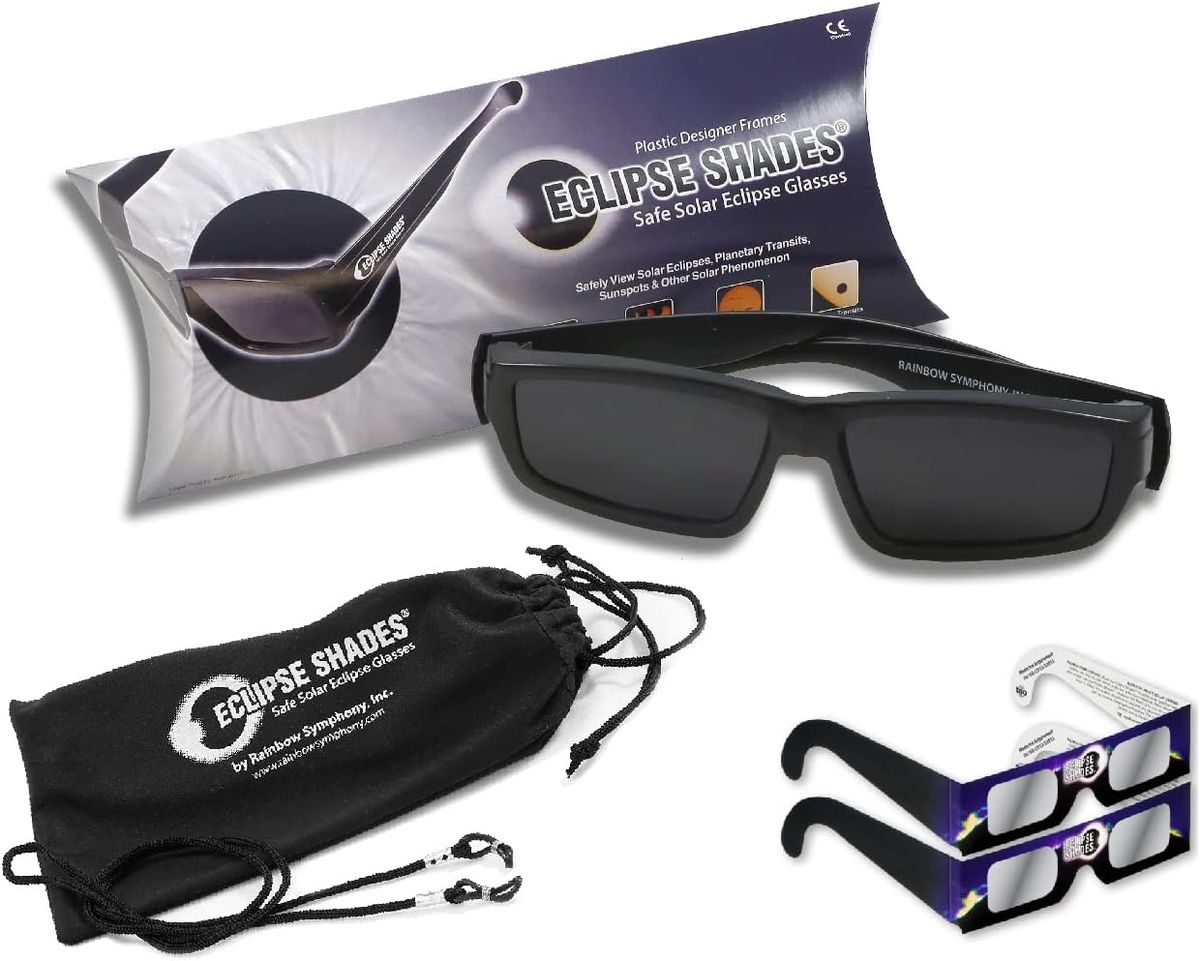 Solar eclipse glasses: How to check safety and use them correctly | Space