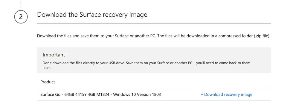 How to fix Surface Go issues using a USB recovery device | Windows Central