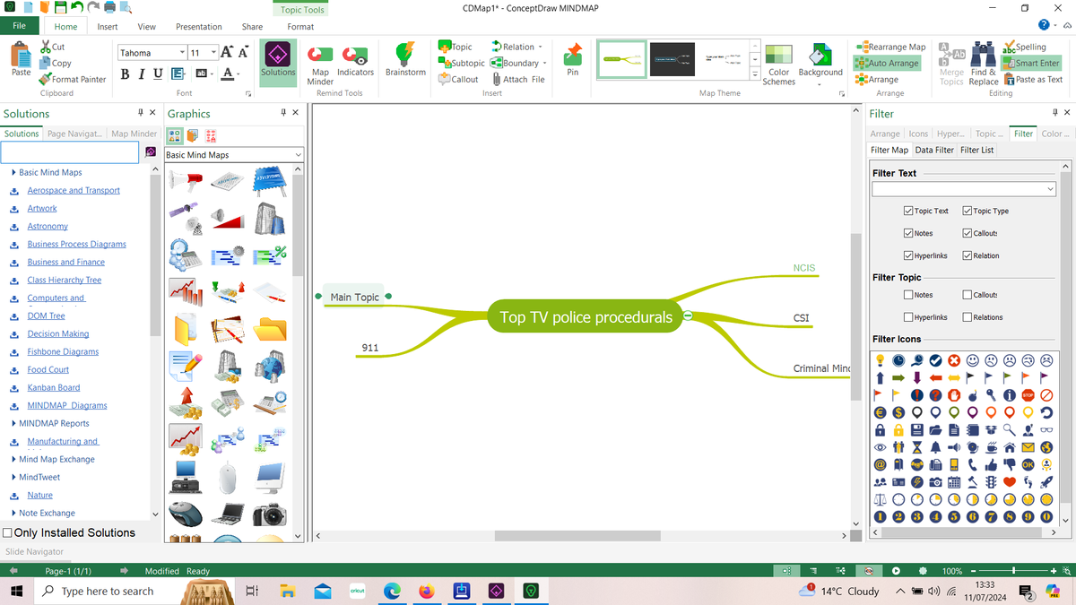 ConceptDraw MINDMAP review | TechRadar