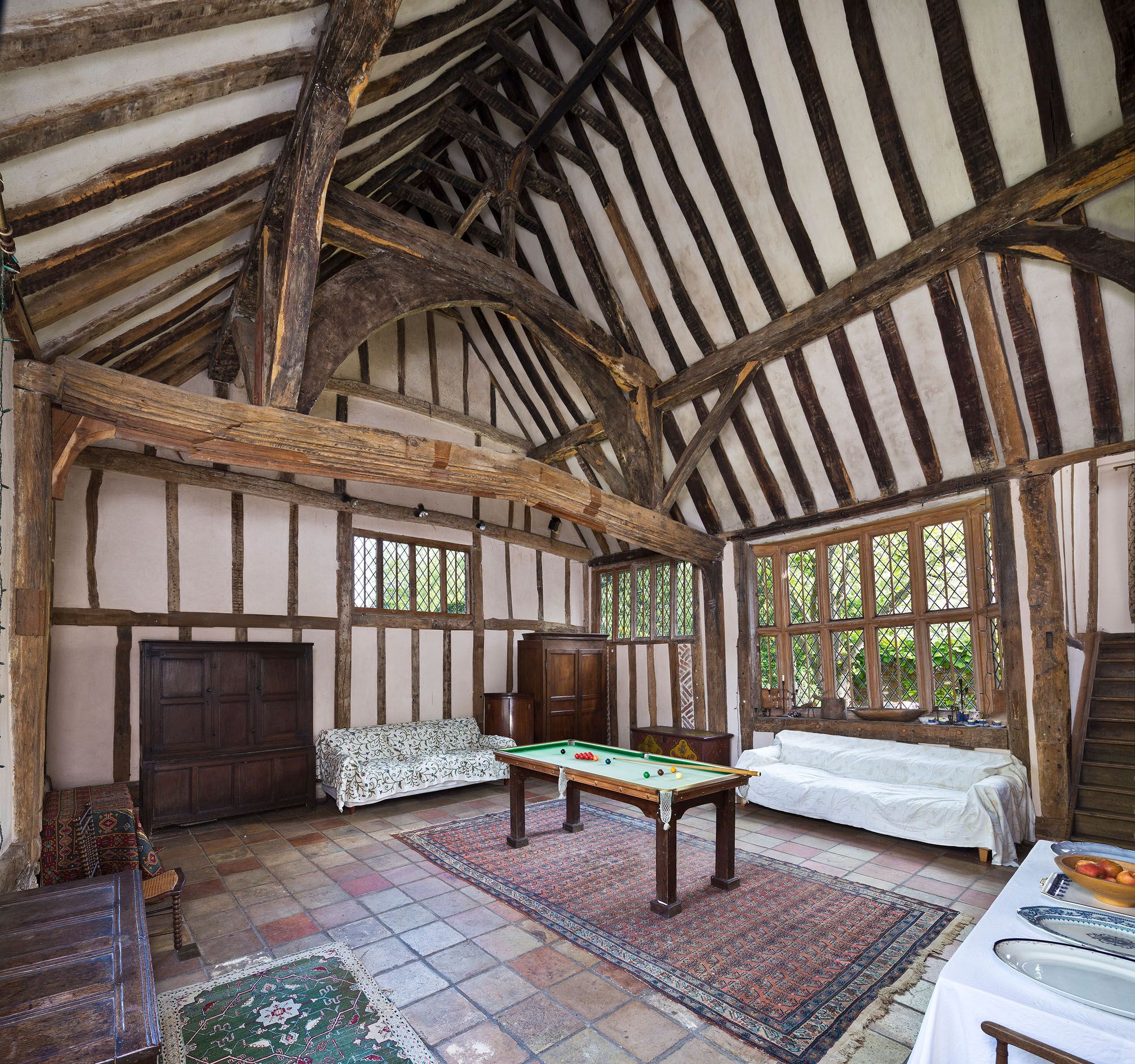 An incredible hall for sale in Suffolk with 650 years of history, and a ...