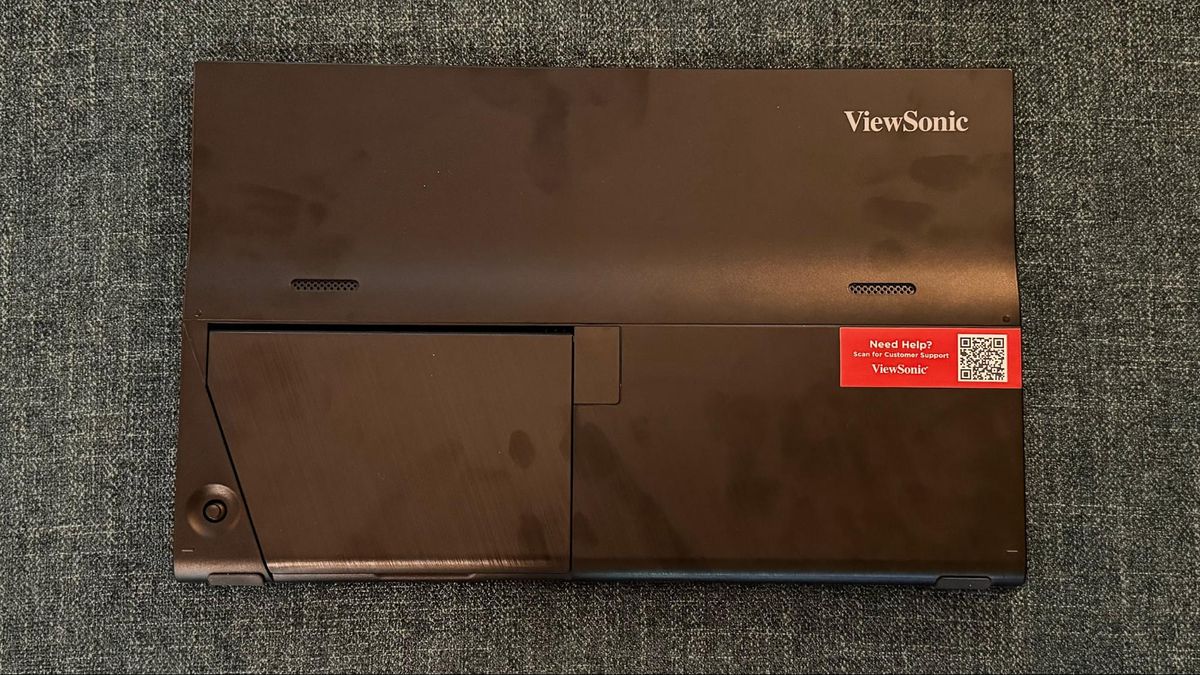 ViewSonic VA1655 portable monitor review: Average in every possible way ...