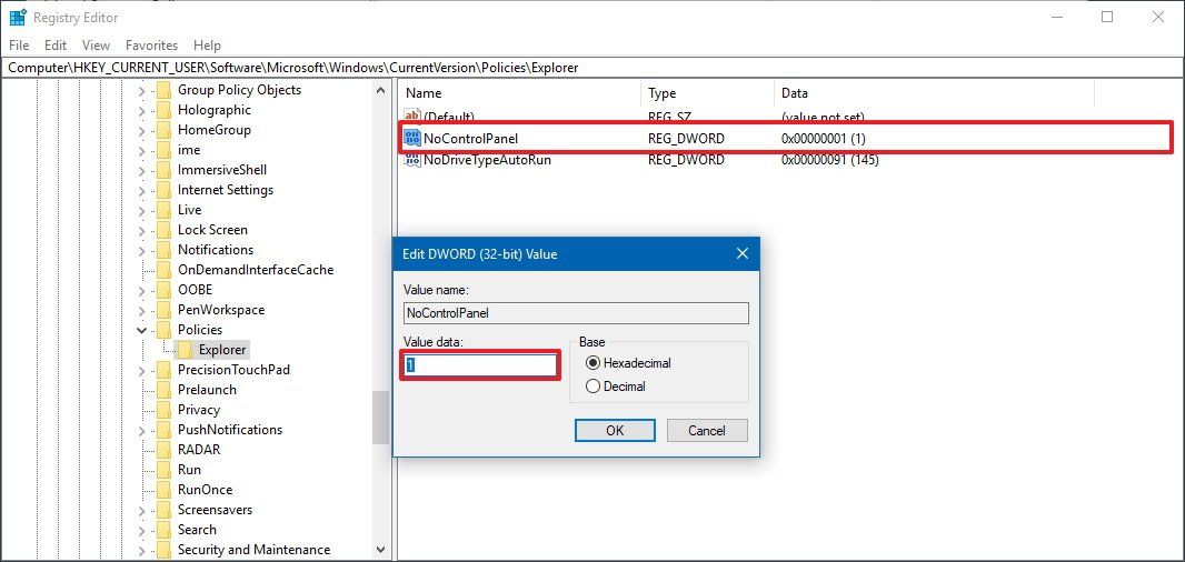 How to disable access to Windows 10's Settings app and Control Panel ...