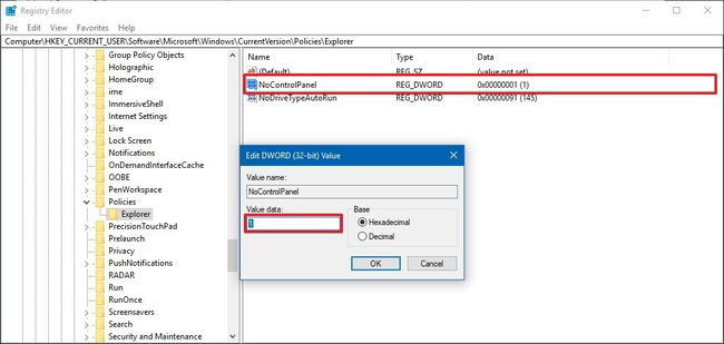How to disable access to Windows 10's Settings app and Control Panel ...