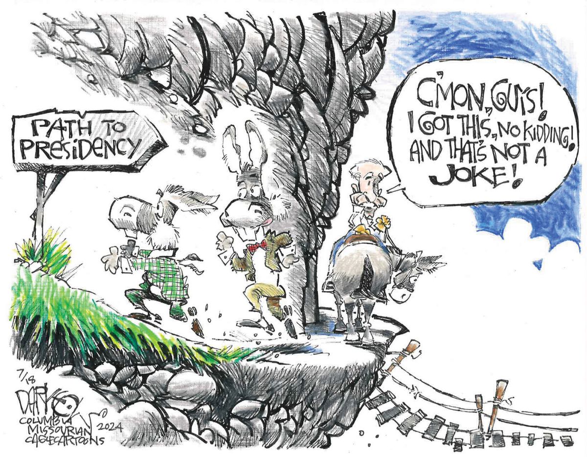 Today's political cartoons - July 18, 2024 | The Week