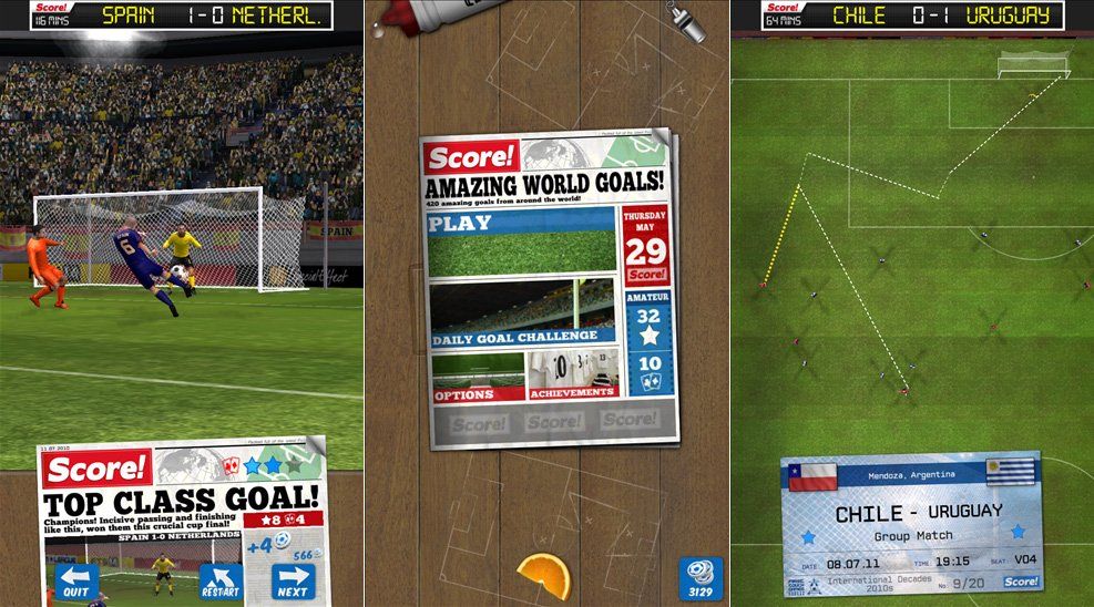 Relive your favorite football goals in this new sport puzzle game for ...