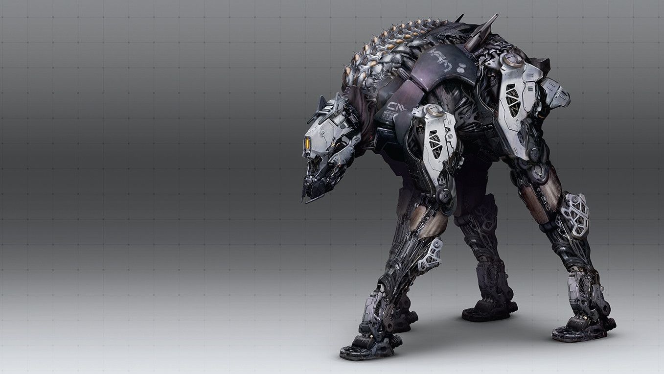 Learn core 2D art techniques to design a fierce robot concept ...