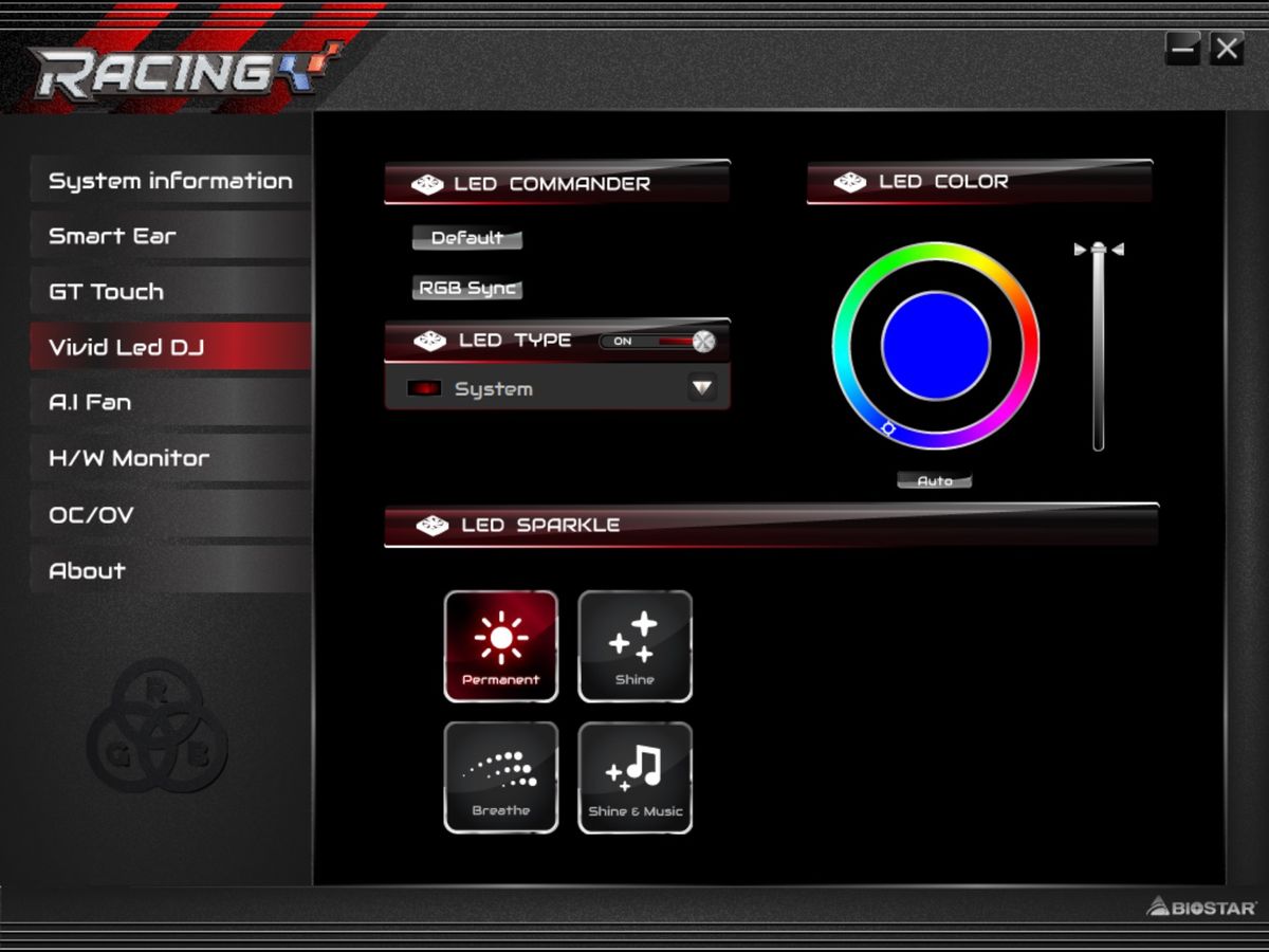 Biostar X570GT8 Software and Firmware