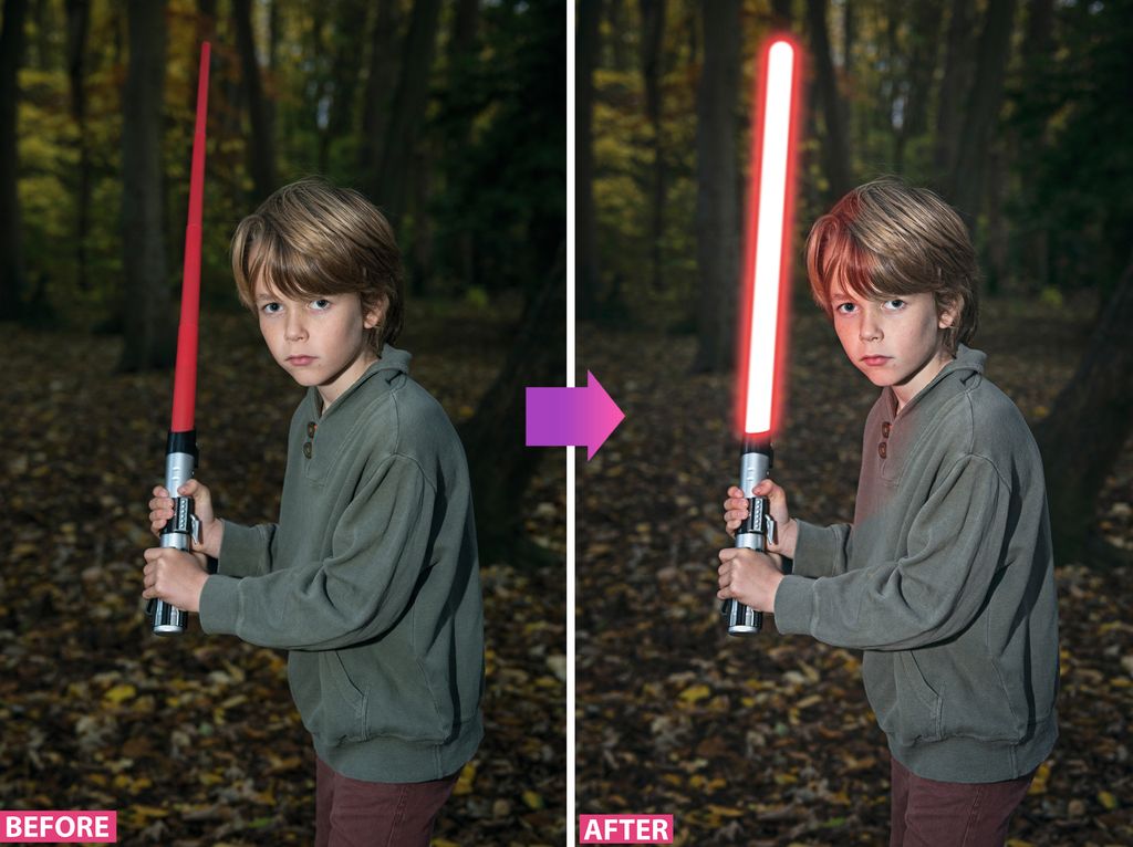 Make your own Lightsaber in Photoshop to celebrate Star Wars Day ...