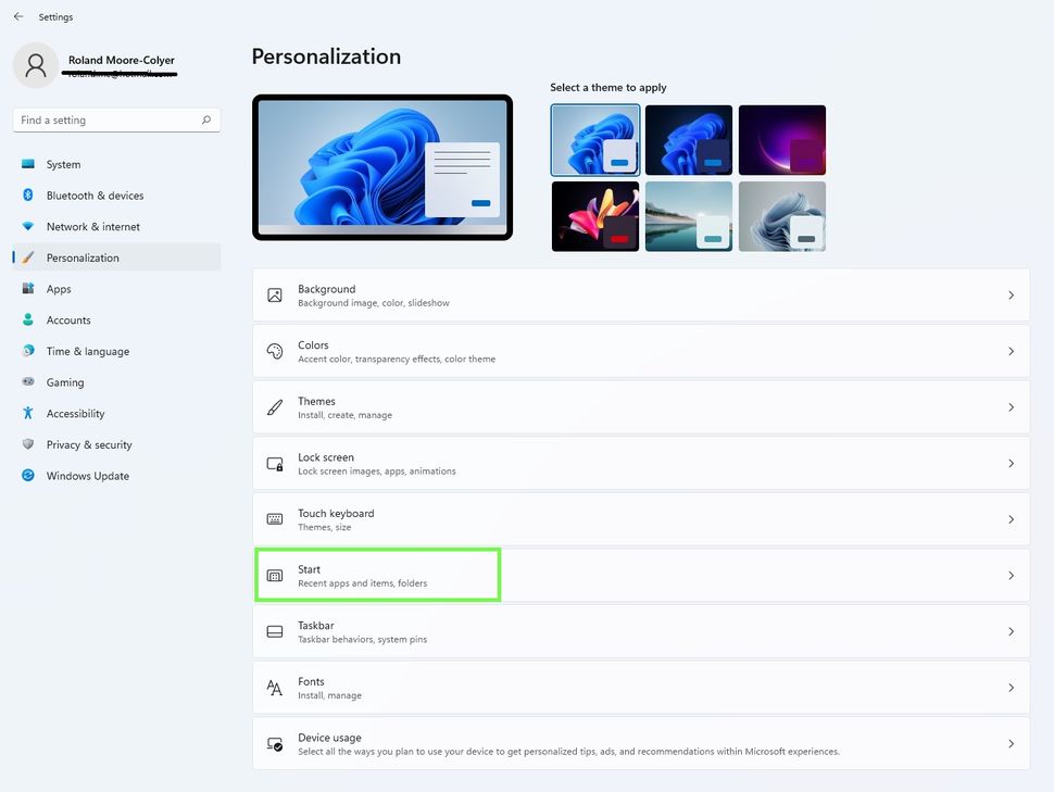 How to customize the Windows 11 Start menu | Tom's Guide