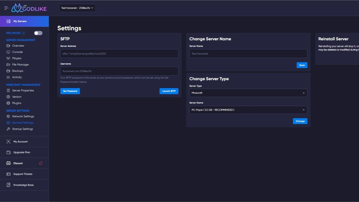 Godlike Minecraft server hosting review | TechRadar