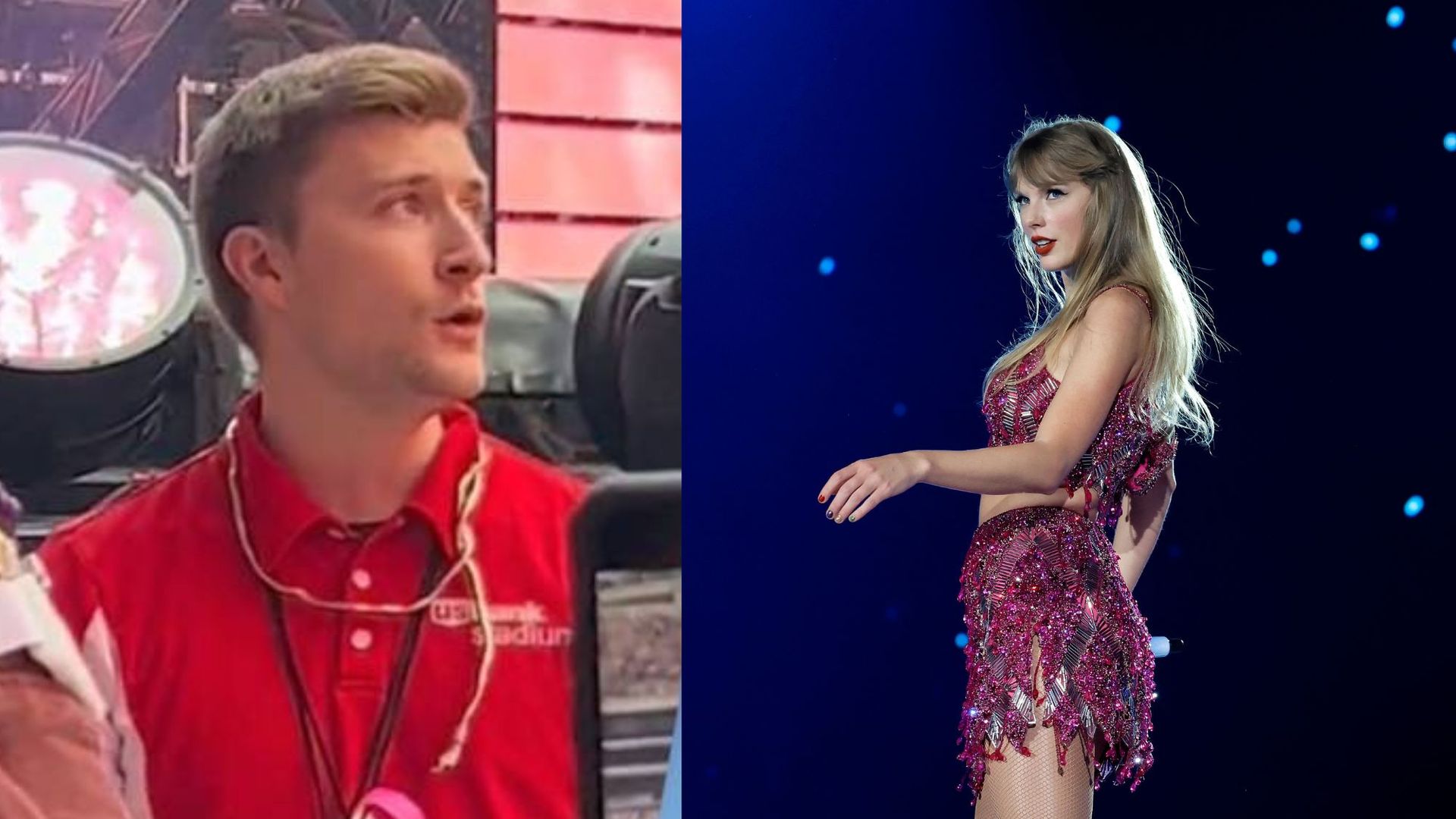 Taylor Swift's security guard who went viral for singing at Taylor ...
