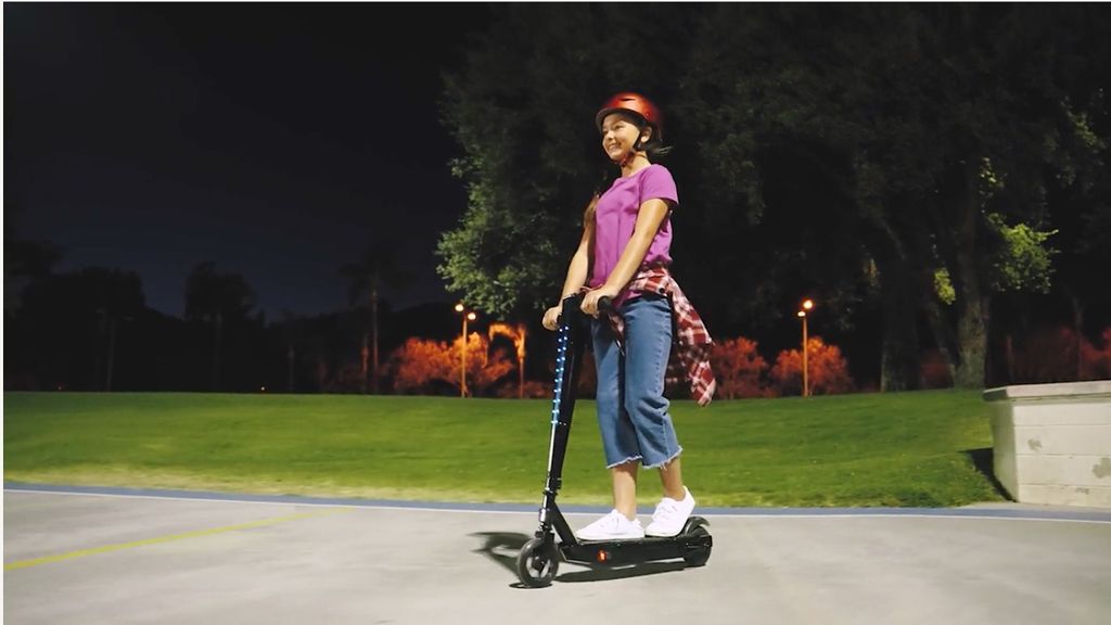 This new Razor electric scooter has built-in LEDs and a Bluetooth ...
