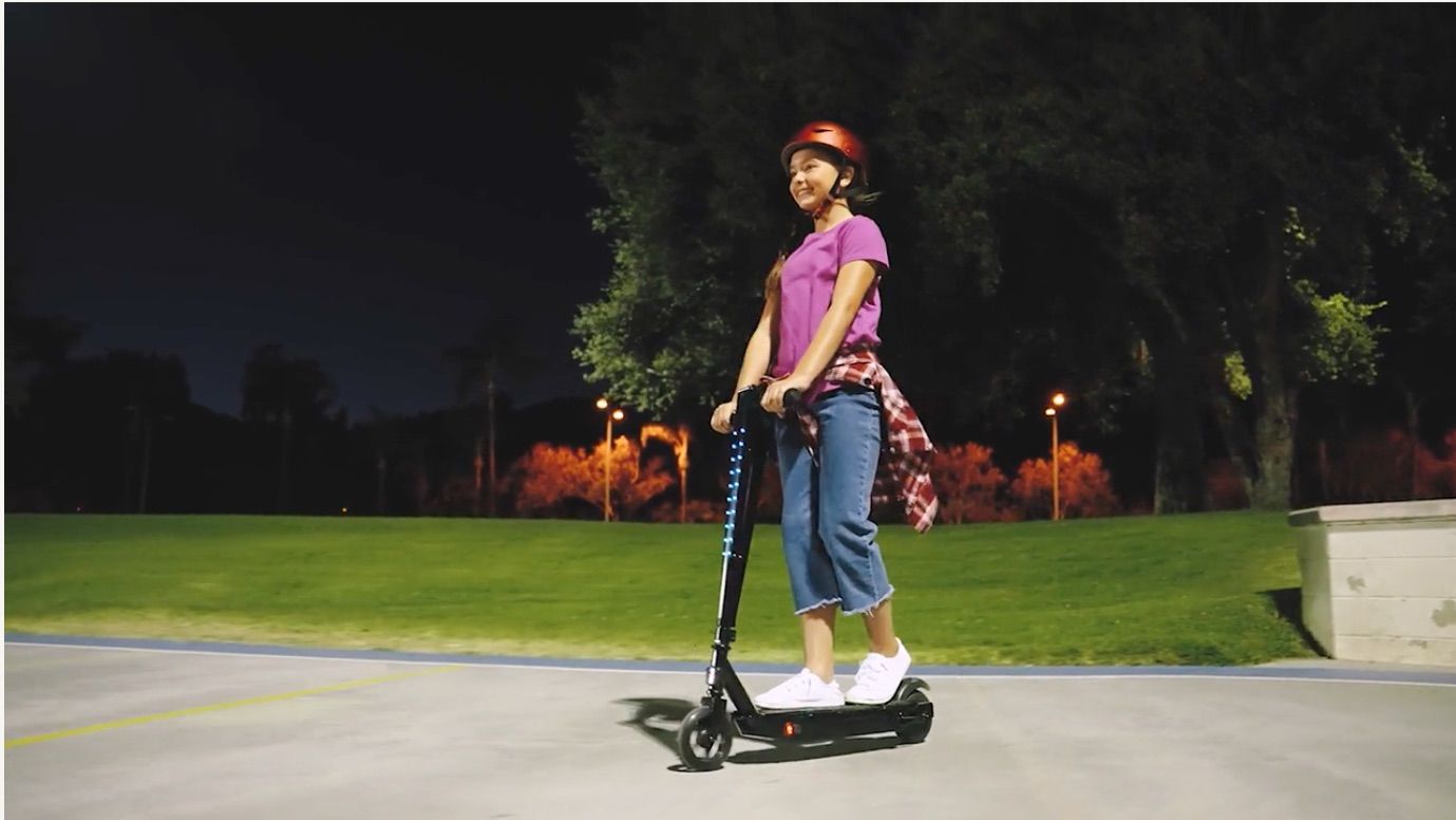 This new Razor electric scooter has built-in LEDs and a Bluetooth ...