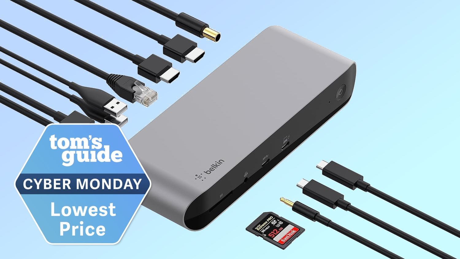 Need more ports? This Belkin docking station gives you 12 of them and ...