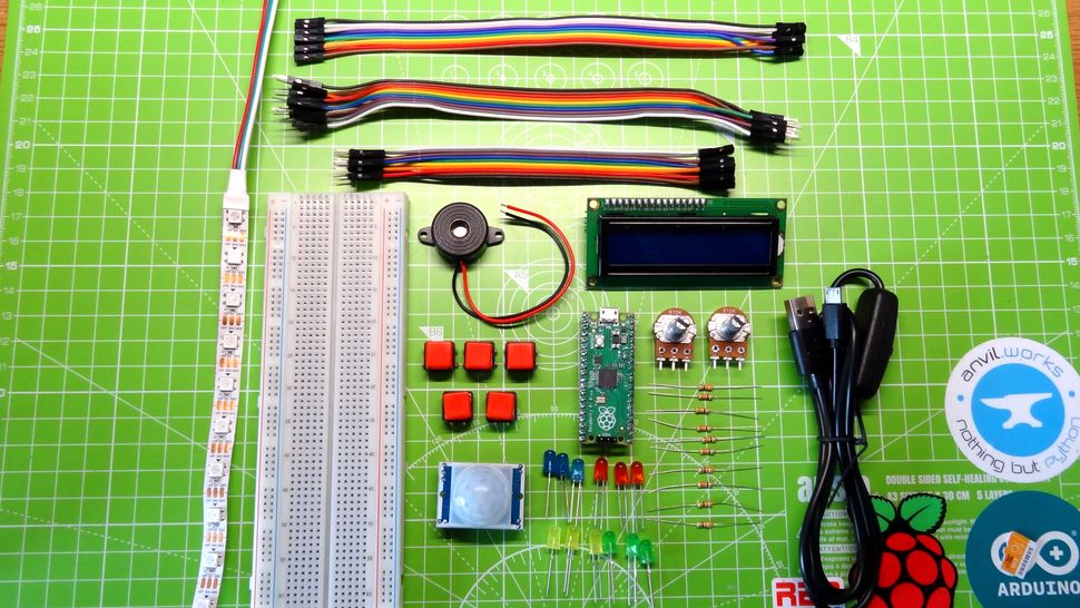 Uctronics Raspberry Pi Pico Starter Kit Review The Spark Of Creativity Toms Hardware