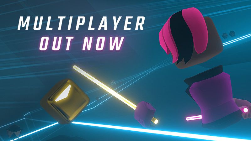 The new Beat Saber multiplayer mode lets you Slice blocks with your ...