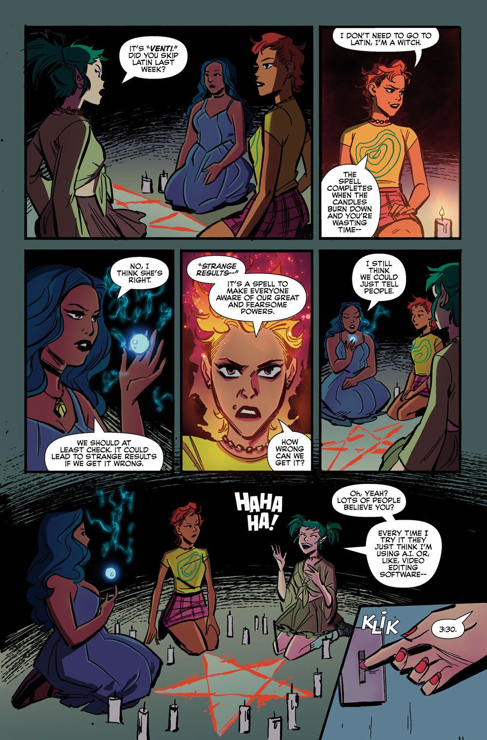 Sabrina's enemies take center stage in The Wicked Trinity - a new one ...