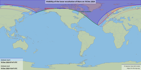 See the moon meet up with Mars this in the night sky tonight | Space