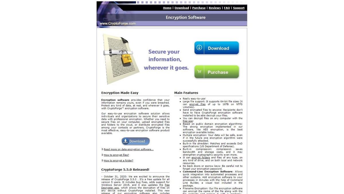 CryptoForge encryption tool review | TechRadar
