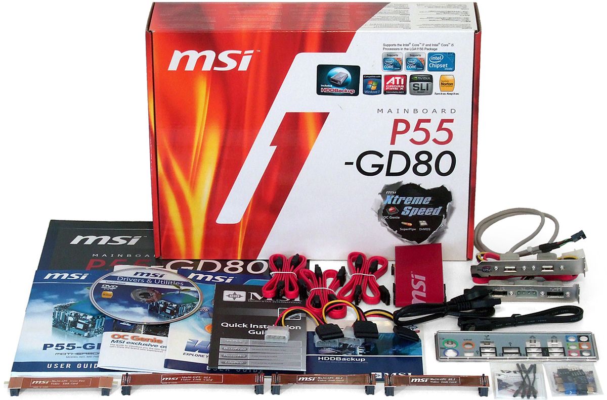 MSI P55-GD80 - P55 On Boost: Five LGA 1156 Boards Between $200 And $250 ...