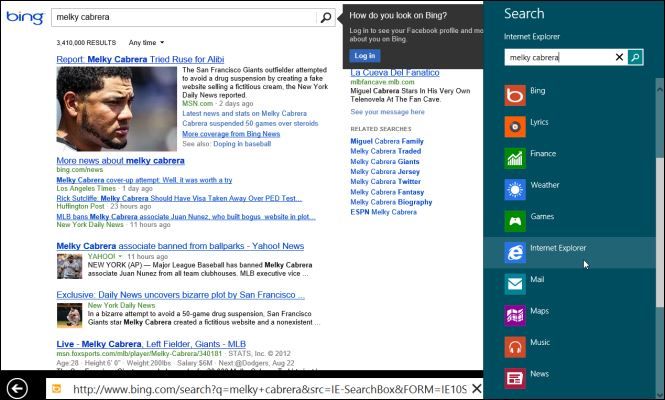 How to Search the Web Faster in Windows 8 | Laptop Mag