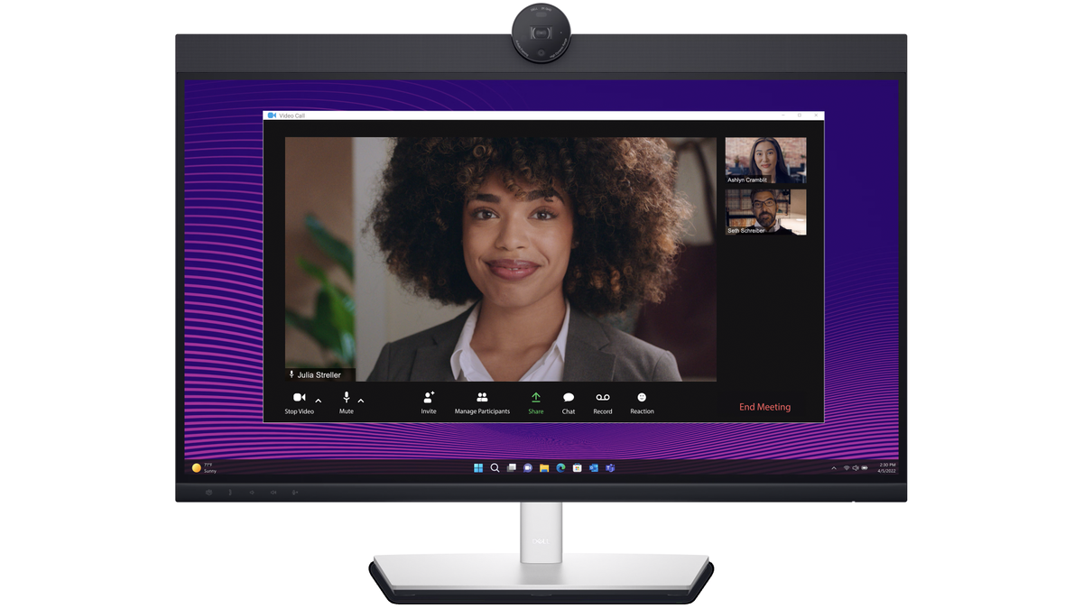 The best monitor with webcam: screens with an integrated webcam, for ...