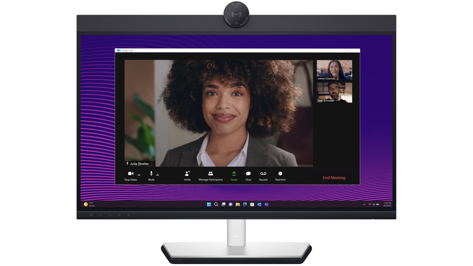The best monitor with webcam: screens with an integrated webcam, for ...