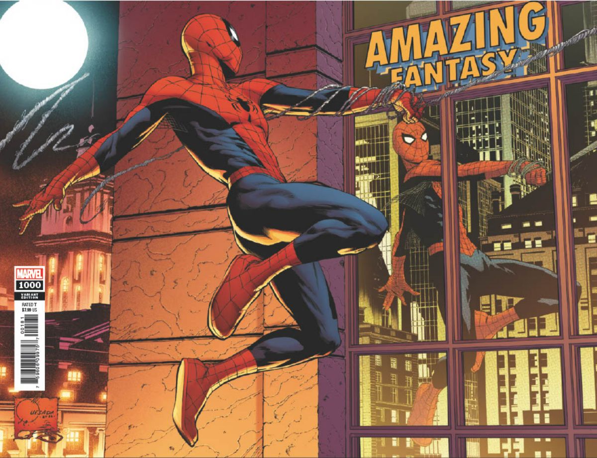 Amazing Fantasy #1000 preview celebrates 60 years of Spider-Man ...