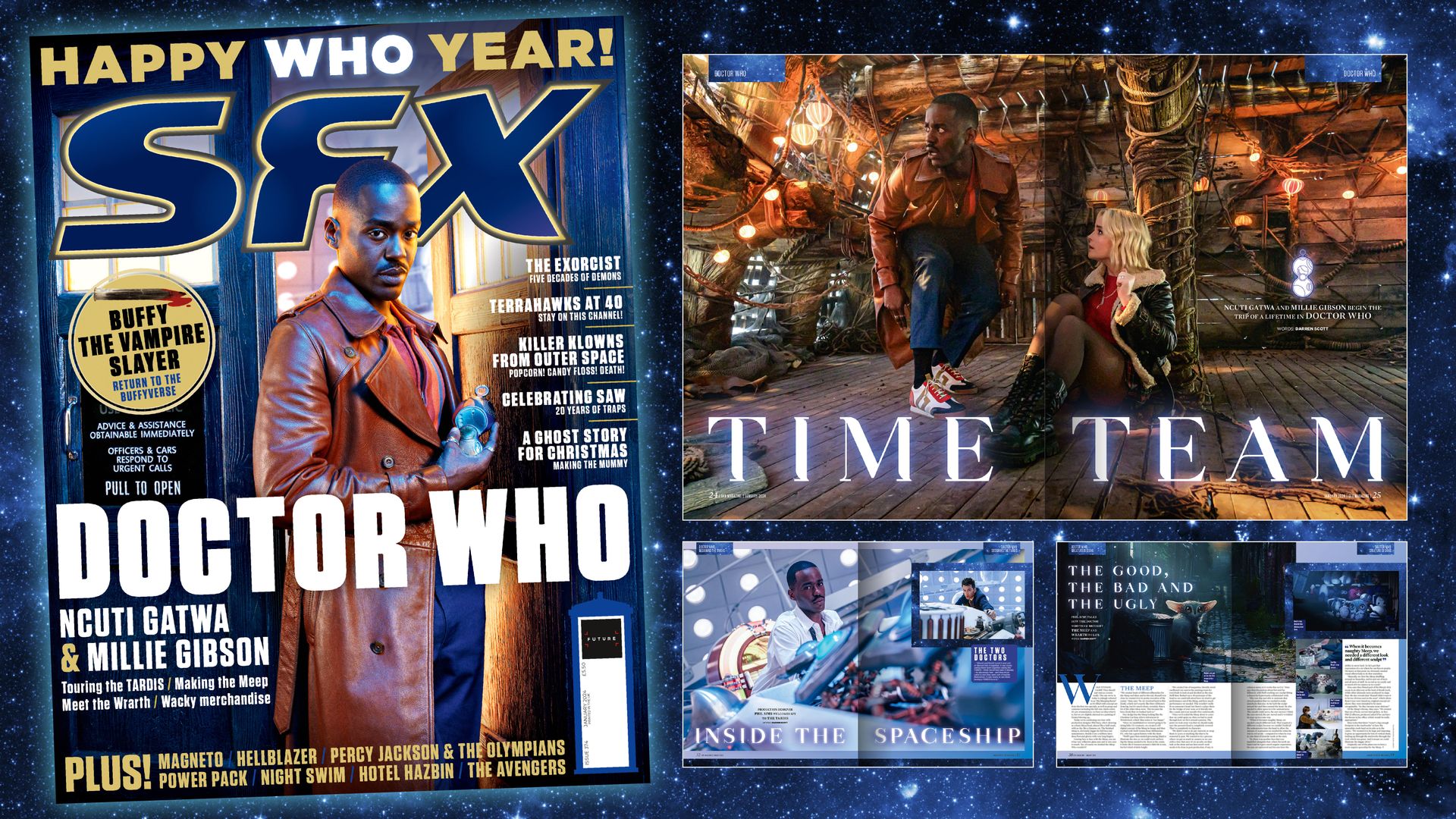 Take a tour of Ncuti Gatwa’s TARDIS with the new issue of SFX | GamesRadar+