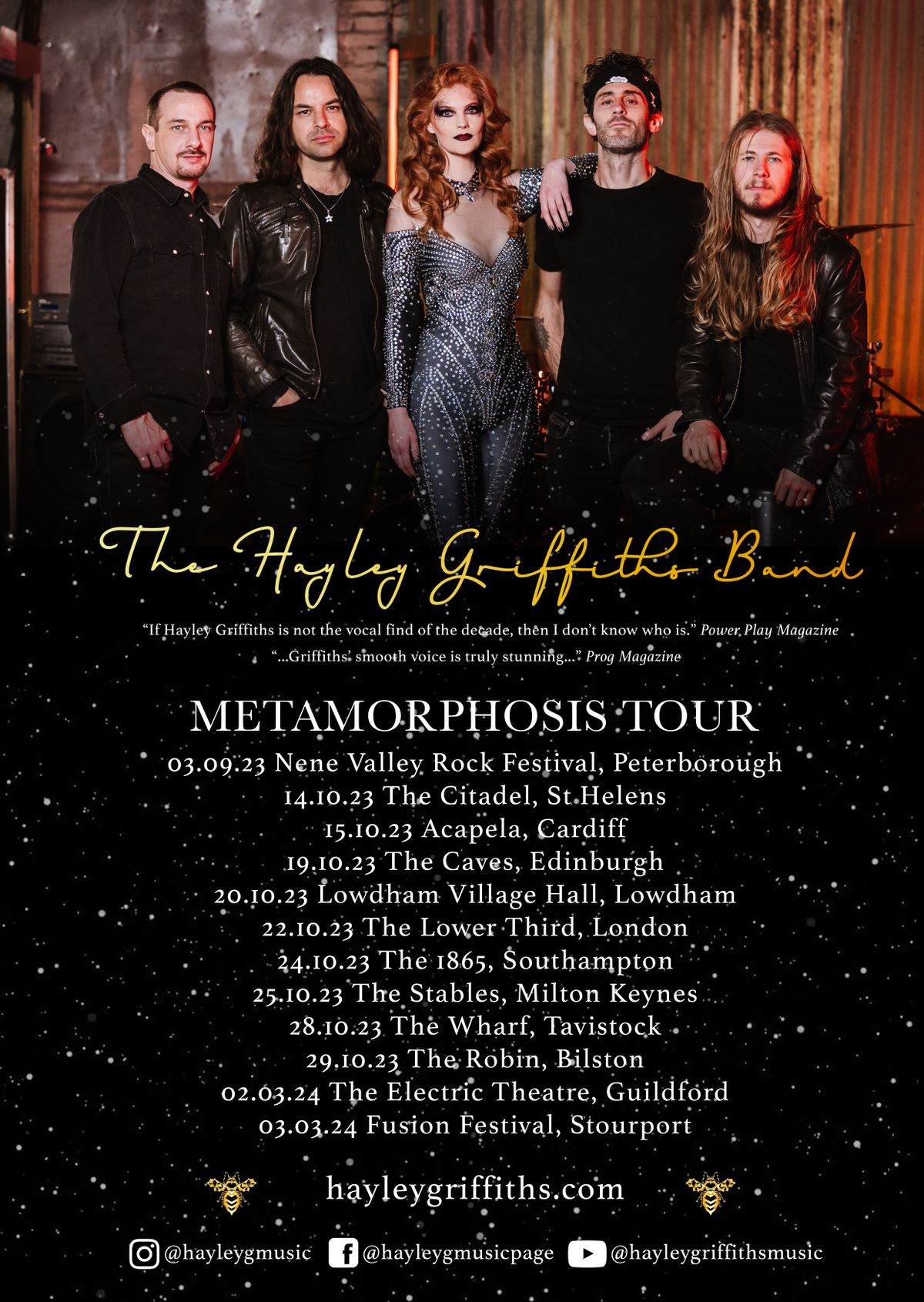 Hayley Griffiths Band return to the road with Metamorphosis tour | Louder