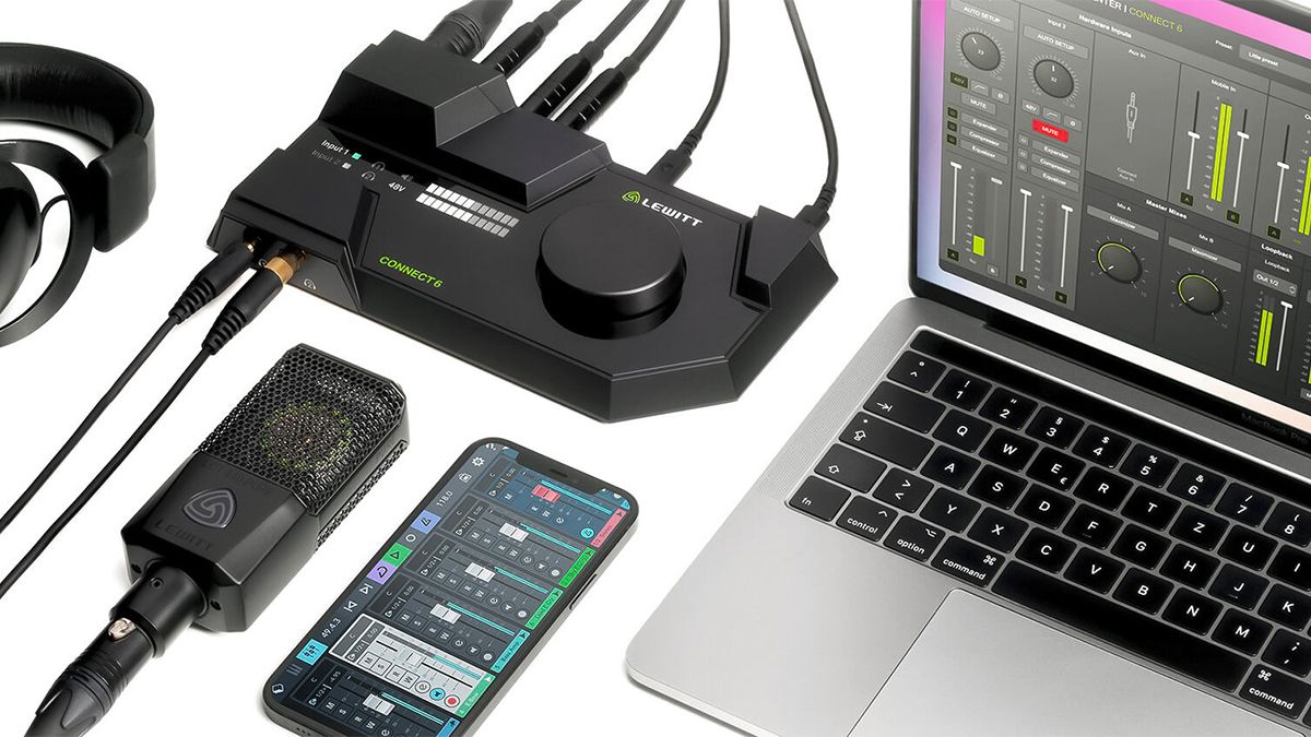 Lewitt offers a step-change with new dual-USB Connect 6 audio interface ...
