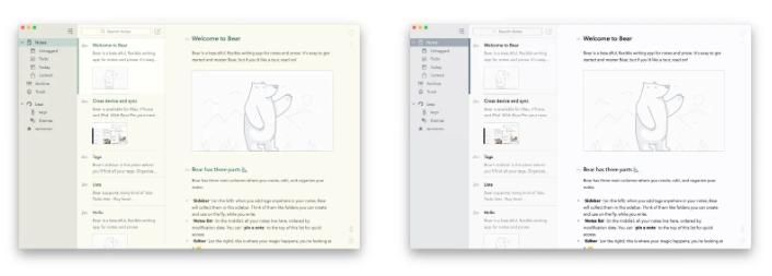 Note-taking app Bear updated with better inter-note linking and more ...