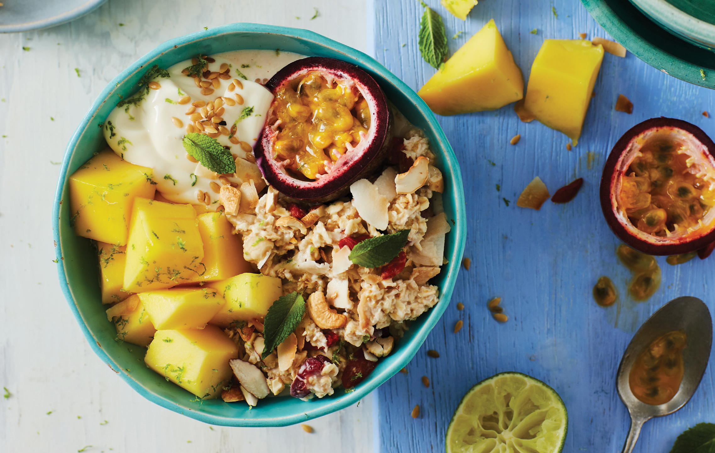 BOSH! Tropical overnight oats | Breakfast Recipes | Woman & Home
