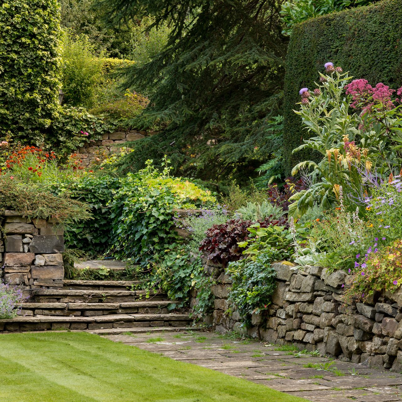 Sunken garden ideas: expert tips to help create your own | Ideal Home
