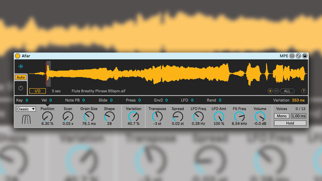 How To Use Granulator Iii The New Version Of Abletons Powerful