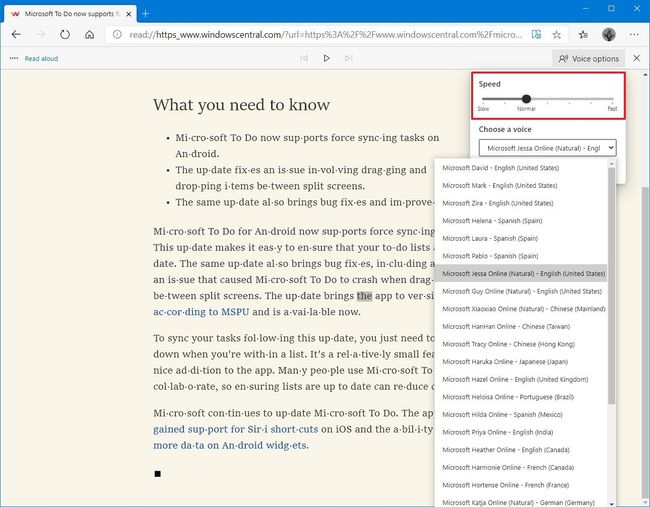 How to use immersive reader on the new Microsoft Edge browser | Windows ...