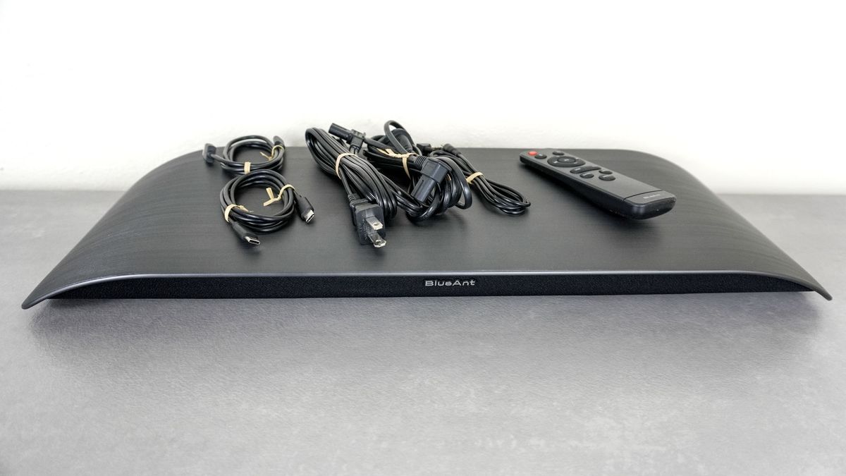 I added this under-monitor soundbar to my desk setup — and it's the ...