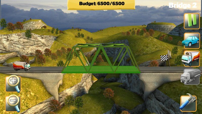 Test your engineering skills with Bridge Constructor for Windows PC and ...