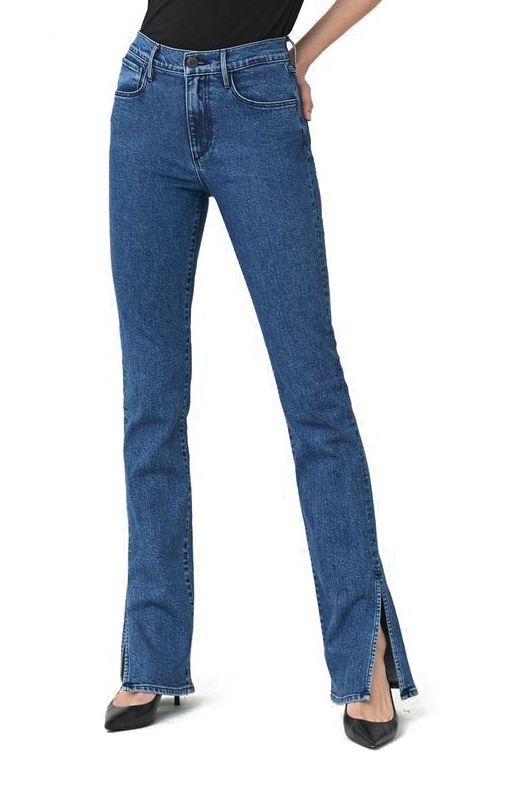 How to Style Split Hem Jeans - New Split Hem Jeans Trends | Marie Claire