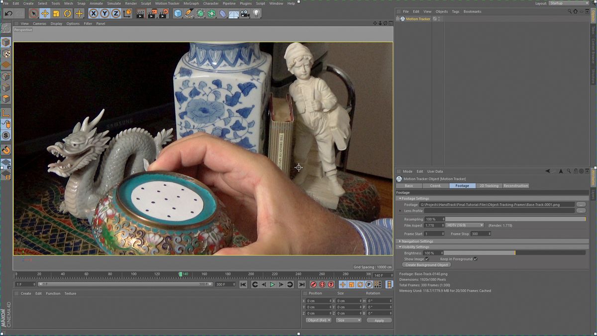How to master Cinema 4D's new object tracker | Creative Bloq