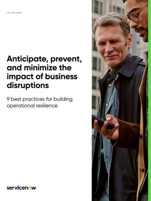 Anticipate, prevent, and minimize the impact of business disruptions ...
