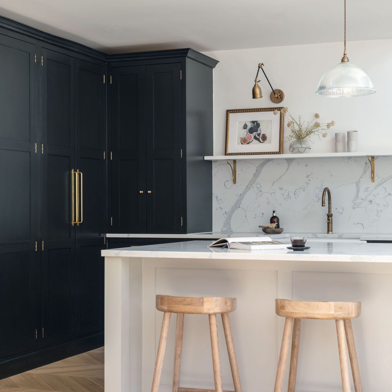 Courteney Cox's invisible kitchen keeps a clutter-free space | Ideal Home